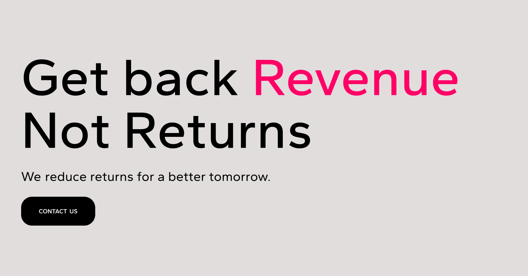 Retectives | Less returns for more tomorrow
